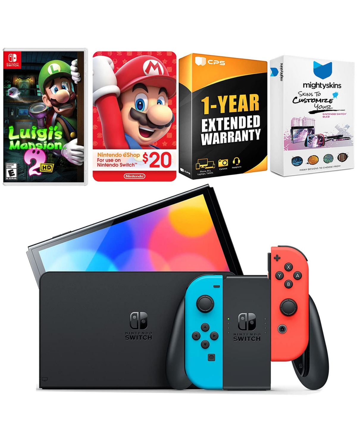 Click here for Nintendo Switch Neon Red & Blue Oled Console with... prices