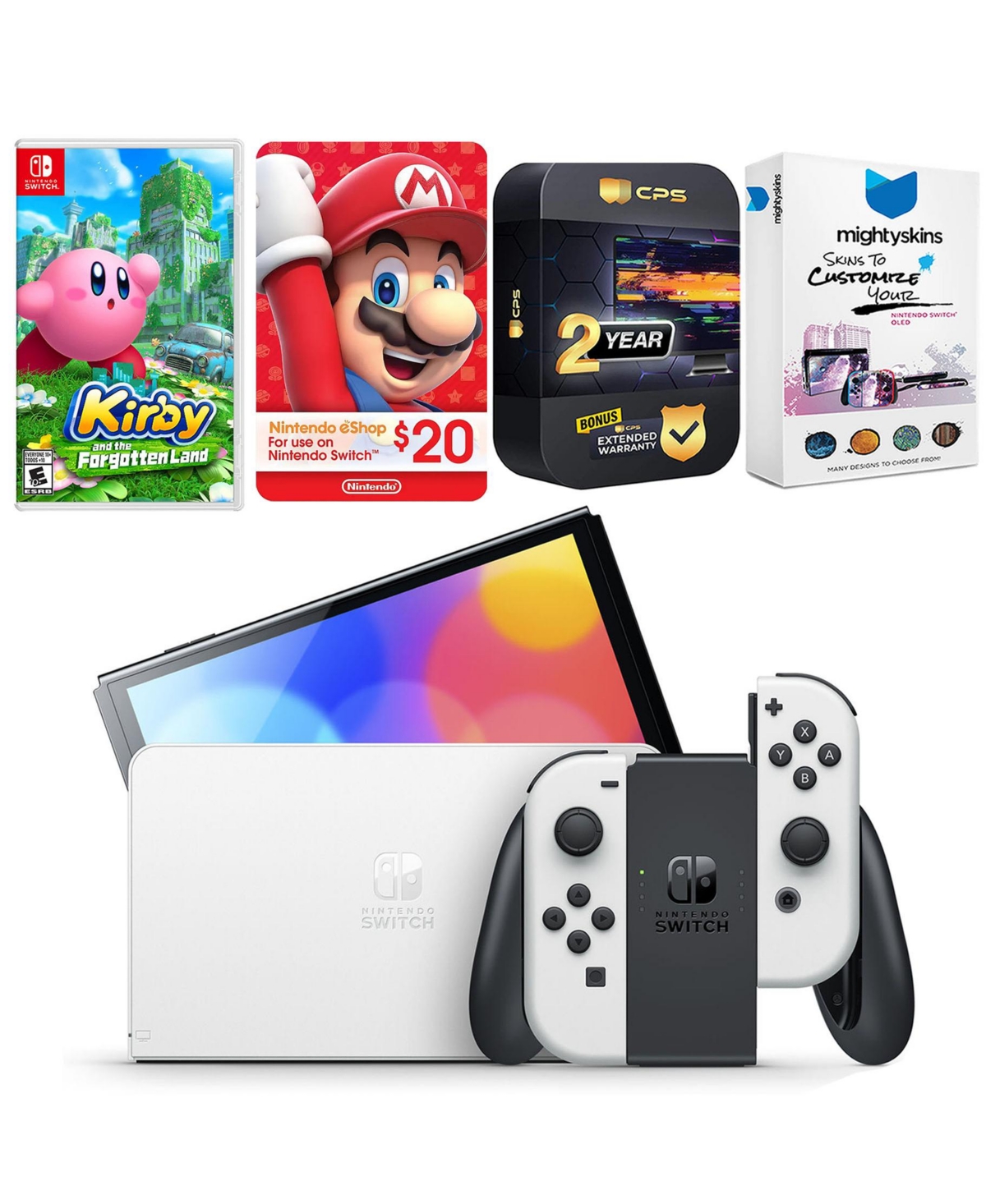 Click here for Nintendo Switch White Oled Console with Kirby and... prices