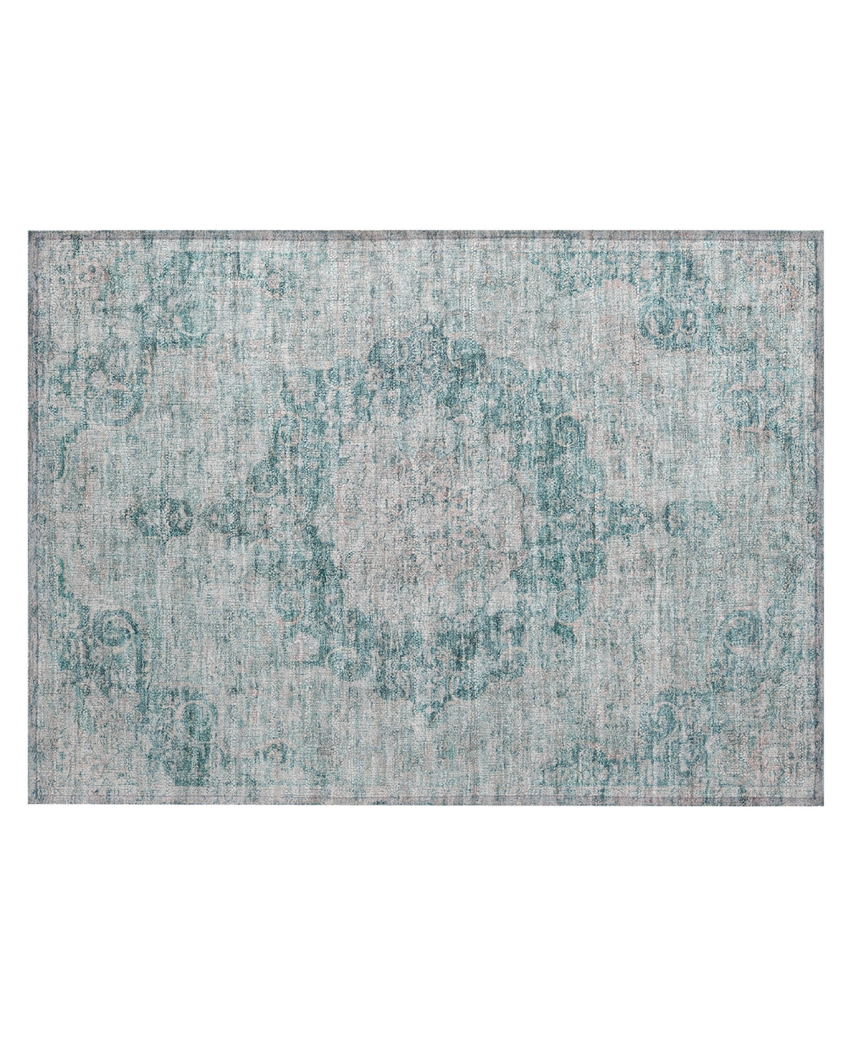 Click here for Addison Chantille ACN1238 18x26 Area Rug - Teal prices