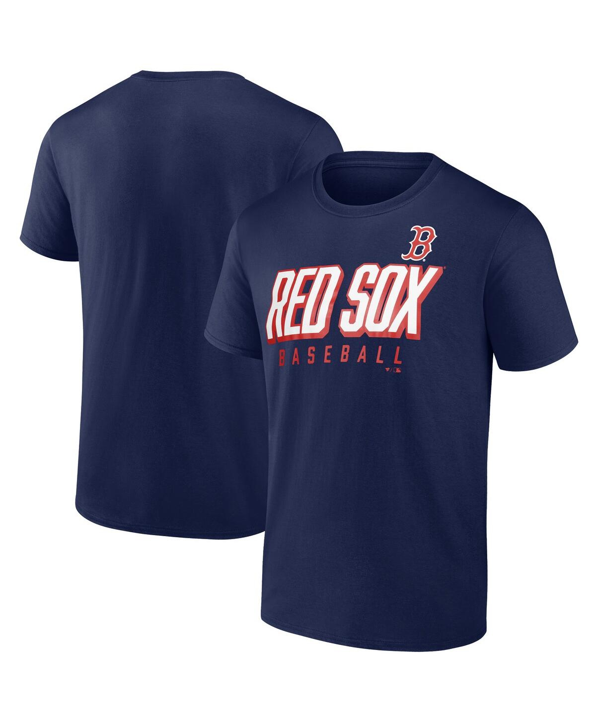 Click here for Fanatics Mens Navy Boston Red Sox Team Logo T-Shir... prices