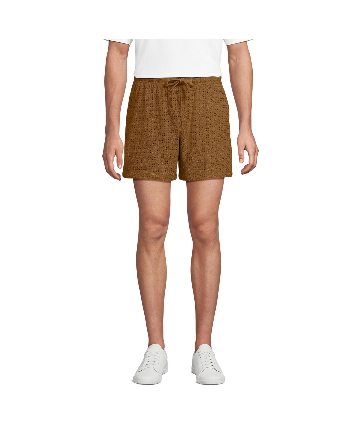 Click here for Lands End Mens 5.5" Eyelet Easy Shorts - Set... prices