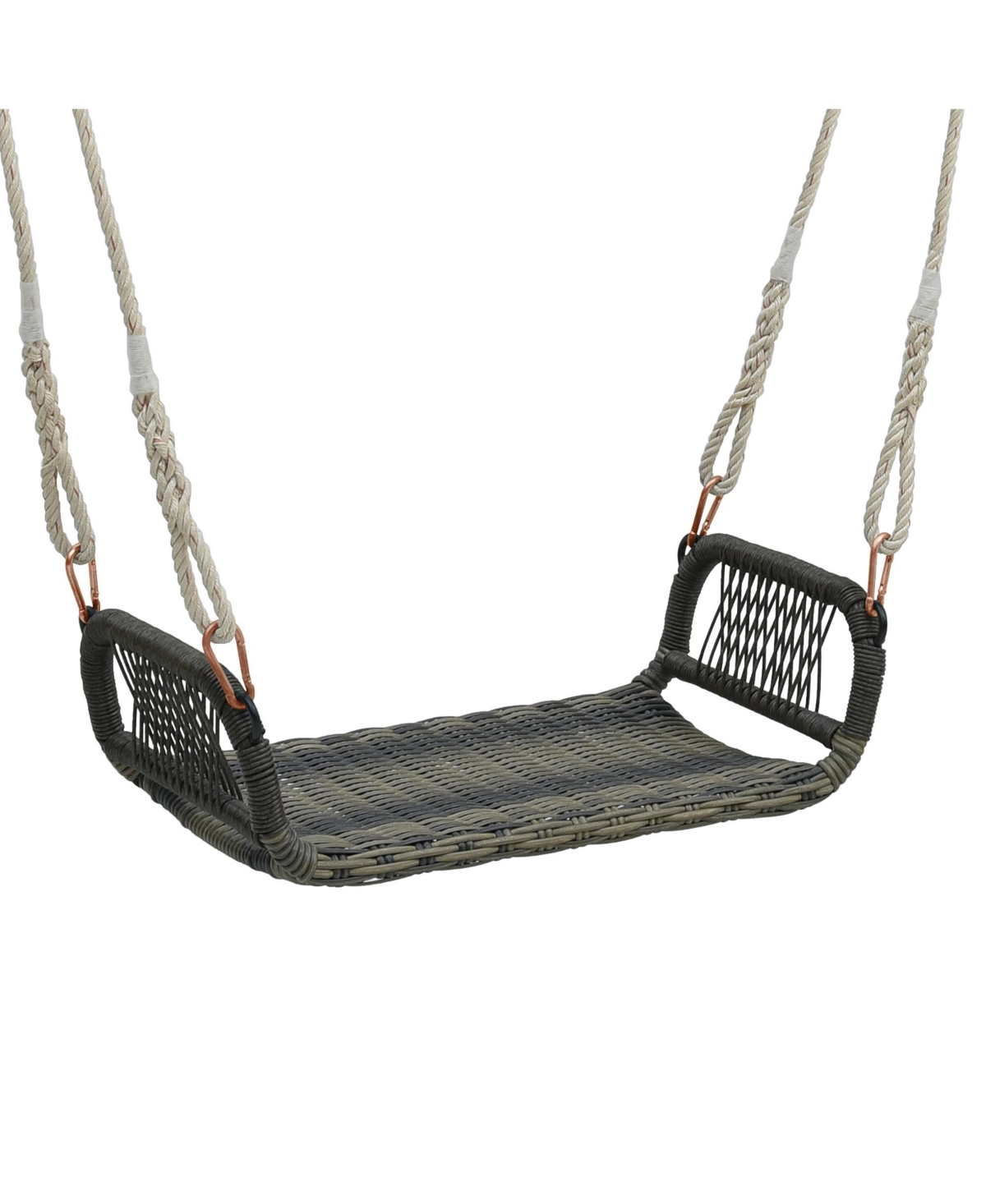 Click here for Gymax 1-Person Rattan Porch Swing Single Swing Cha... prices