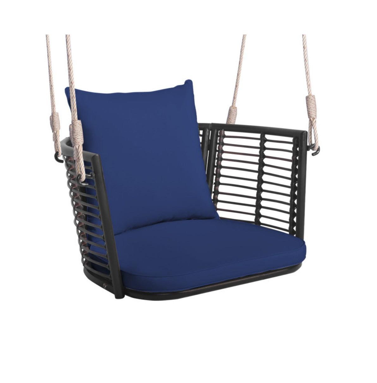 Click here for Porch Swing Patio Hanging Rattan Chair with Zipper... prices