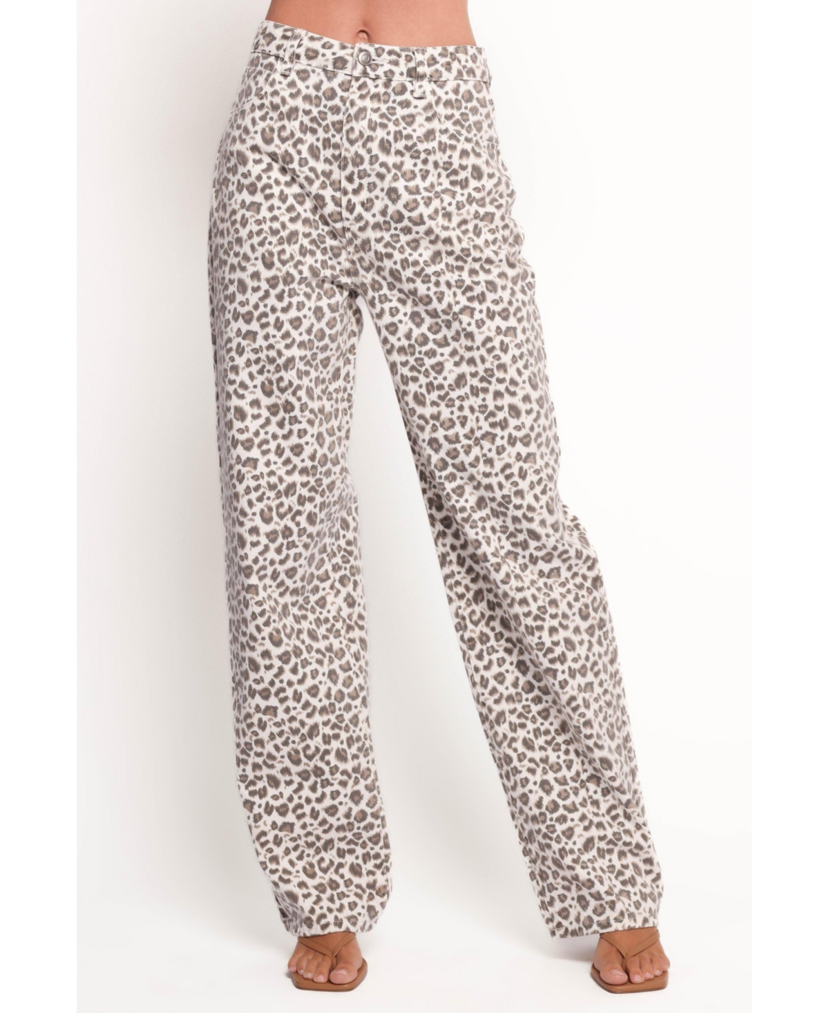 Click here for Petal and Pup Womens Leila Printed Wide Leg Jean -... prices