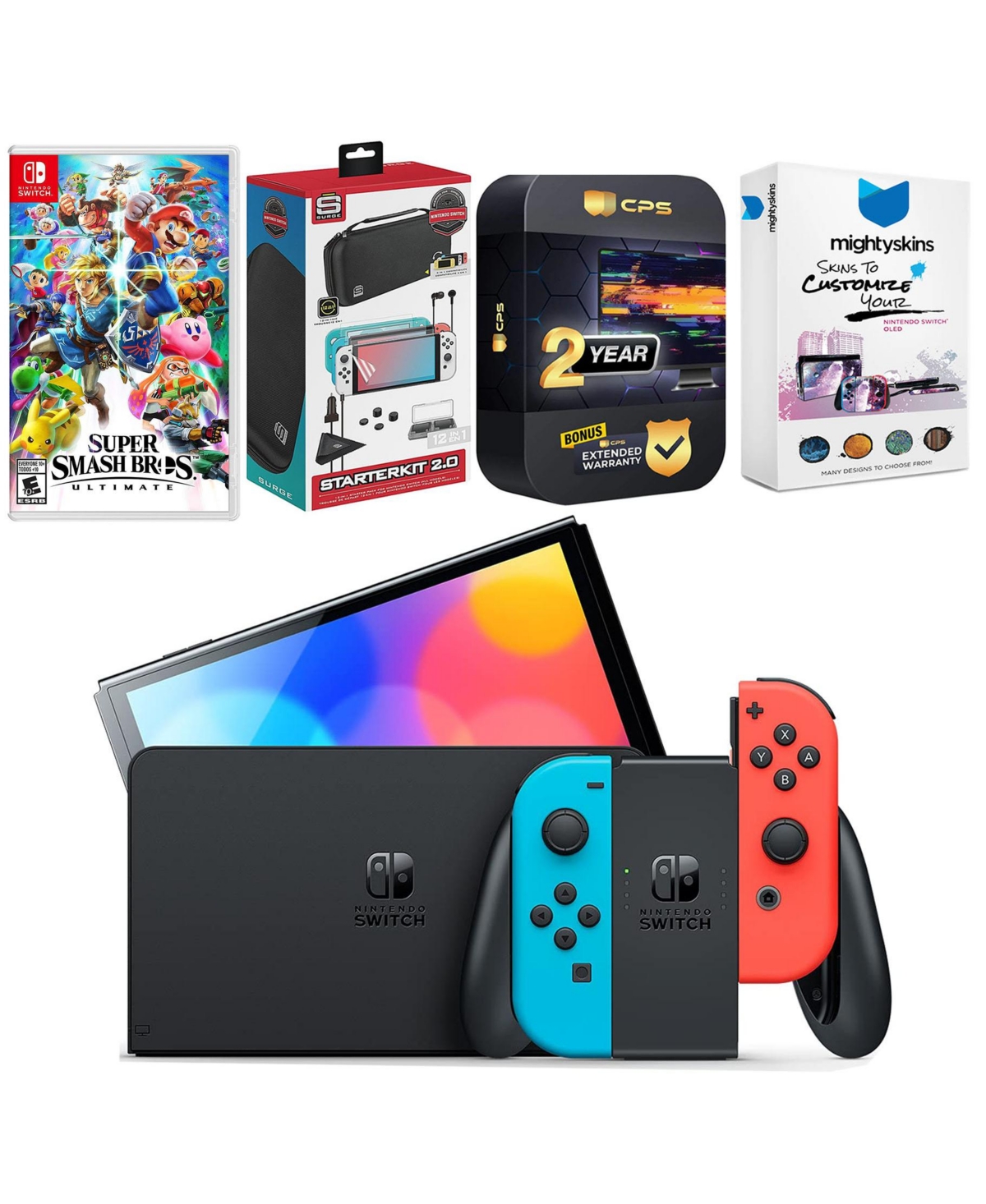 Click here for Nintendo Switch Neon Red & Blue Oled Console with... prices