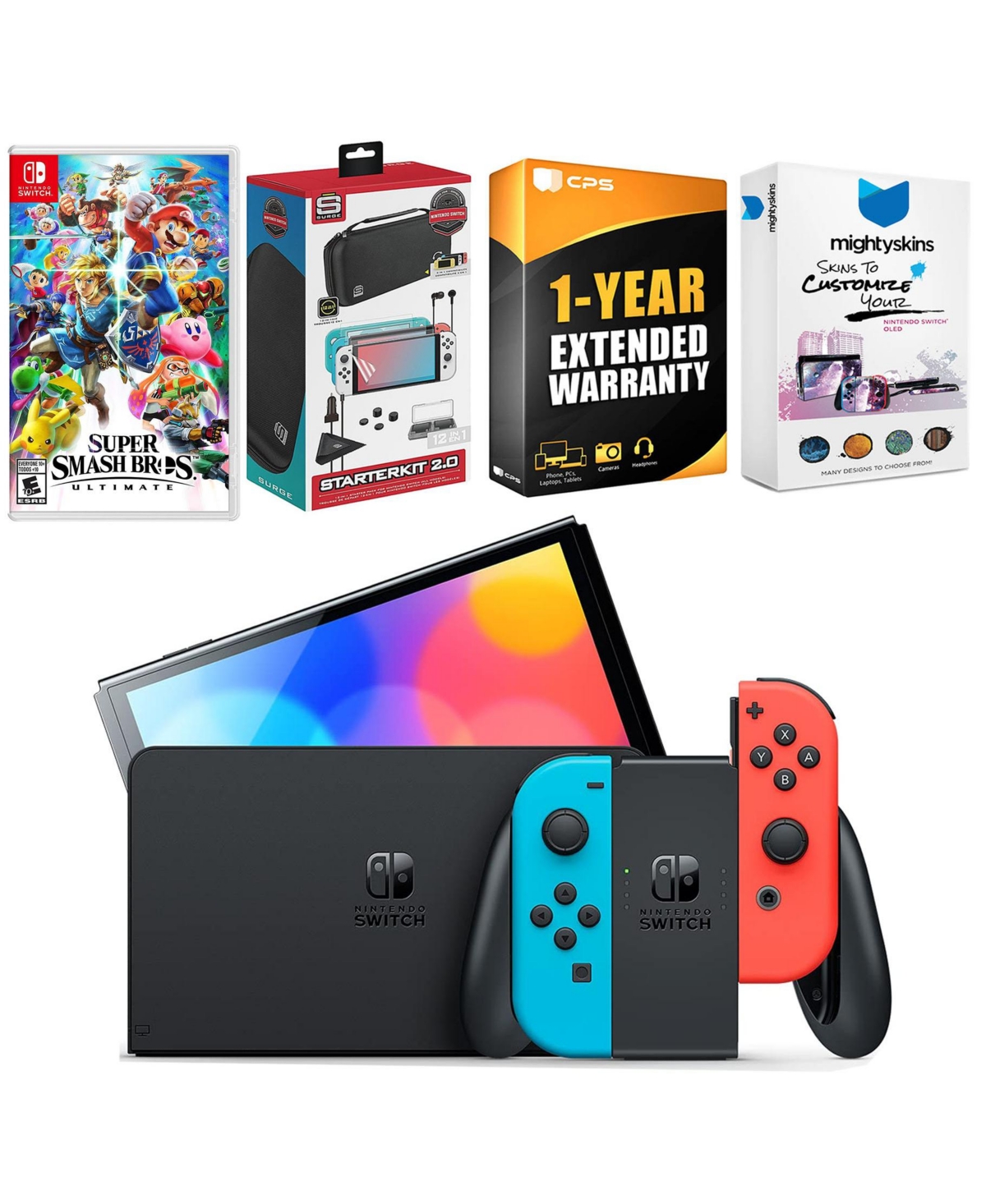 Click here for Nintendo Switch Neon Red & Blue Oled Console with... prices