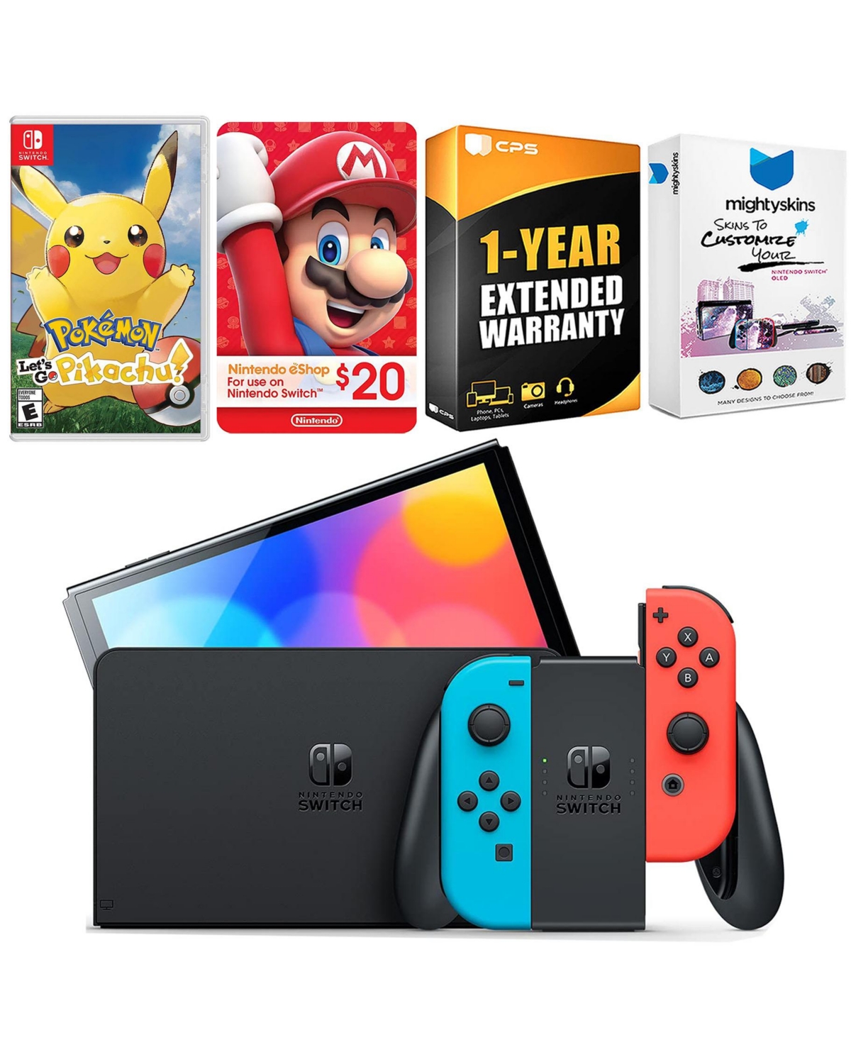 Click here for Nintendo Switch Neon Red & Blue Oled Console with... prices