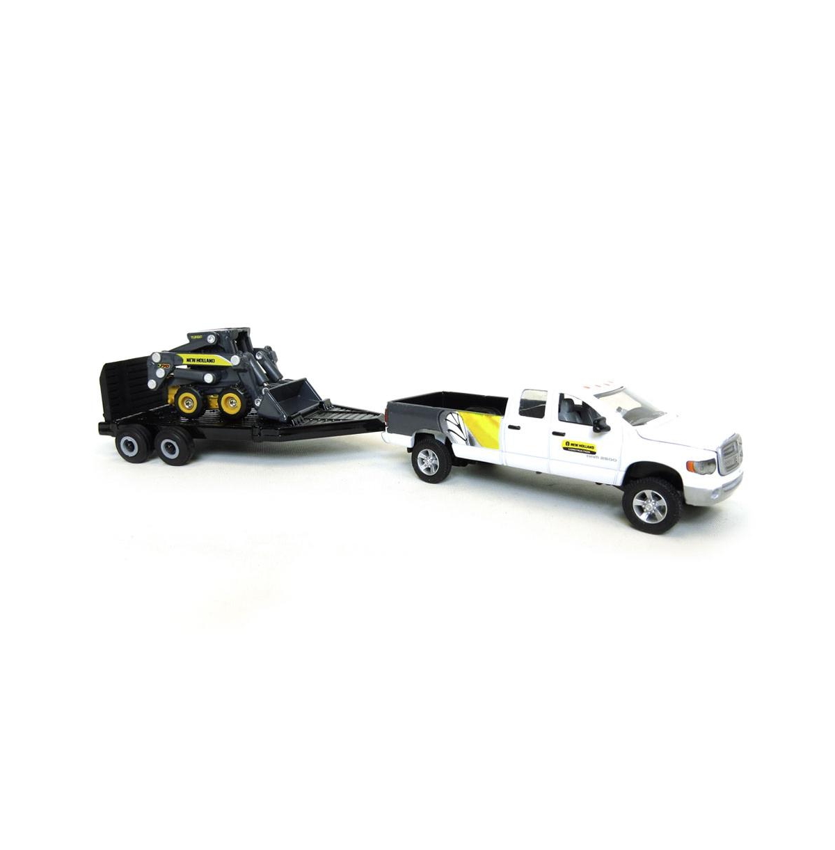 Click here for Ertl 1/64th Dodge Pickup with Trailer and New Holl... prices