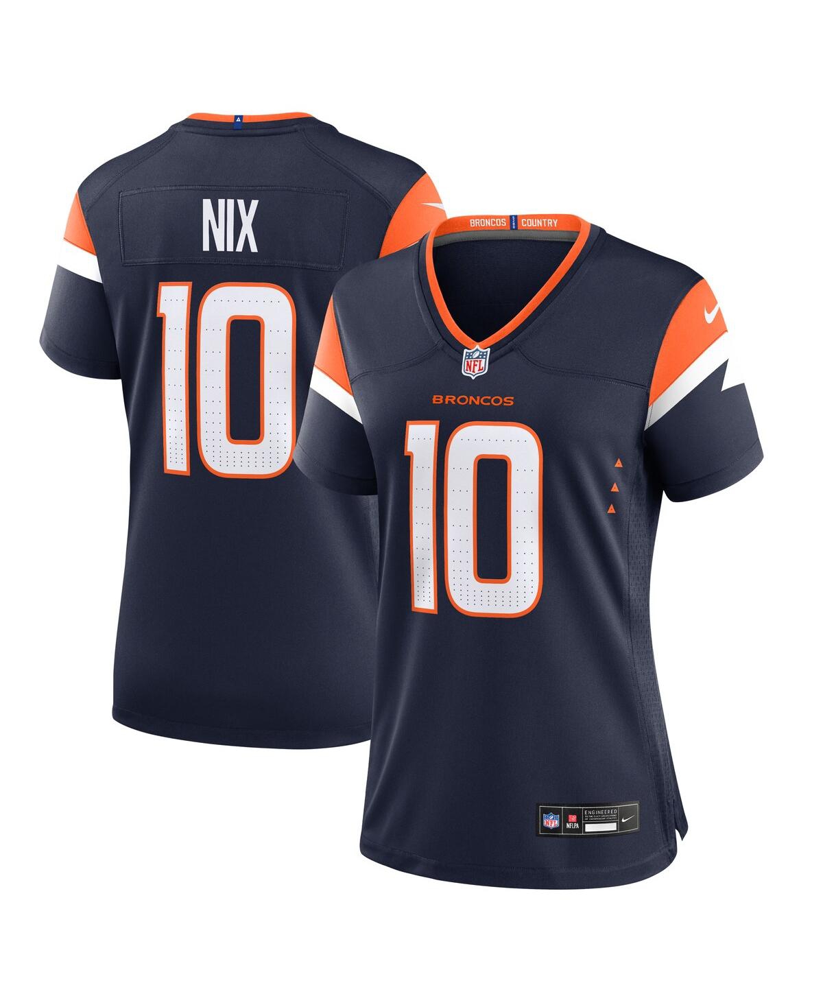 Click here for Nike Womens Bo Nix Navy Denver Broncos Alternate G... prices