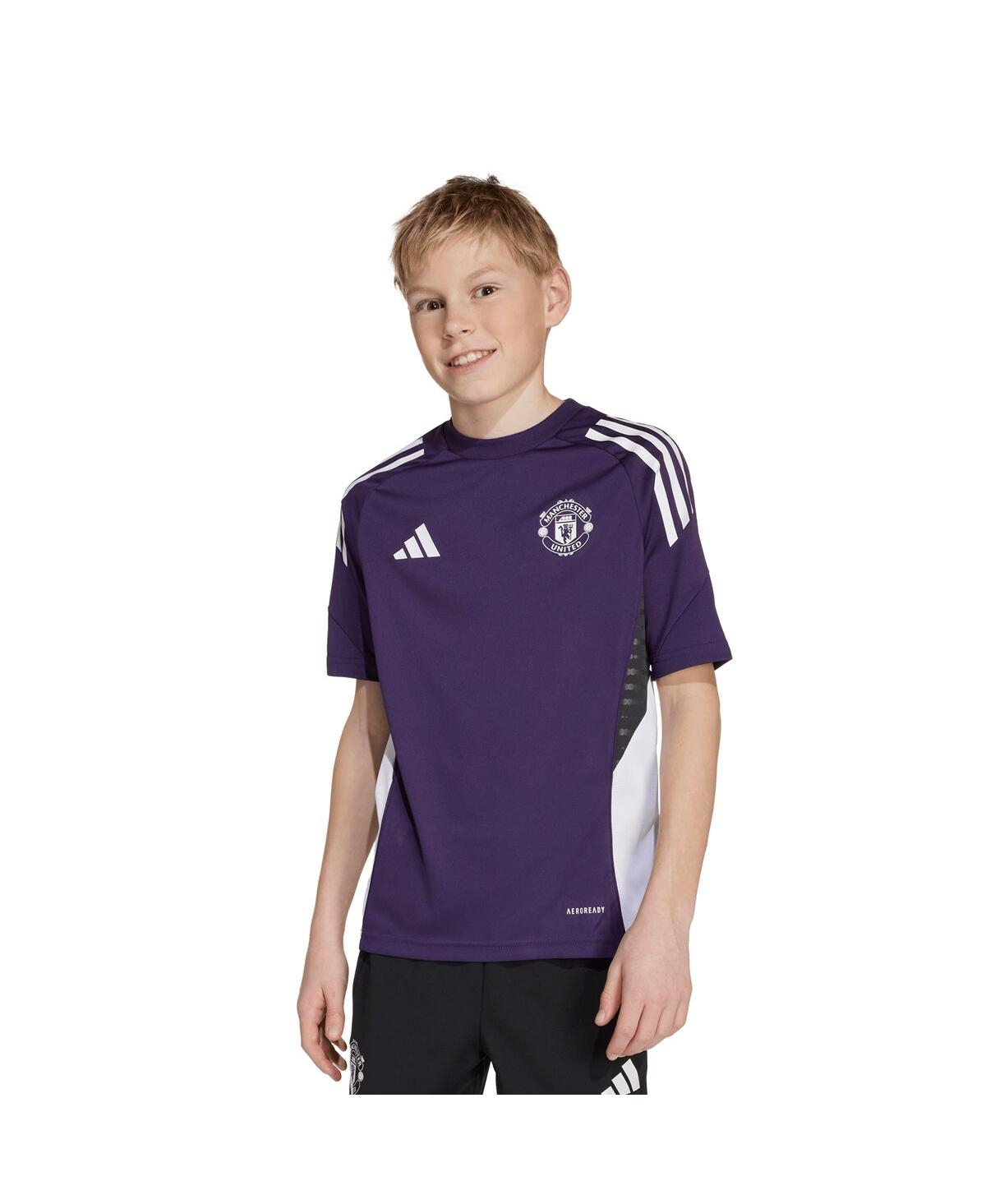 Click here for Adidas Big Boys and Girls Purple Manchester United... prices