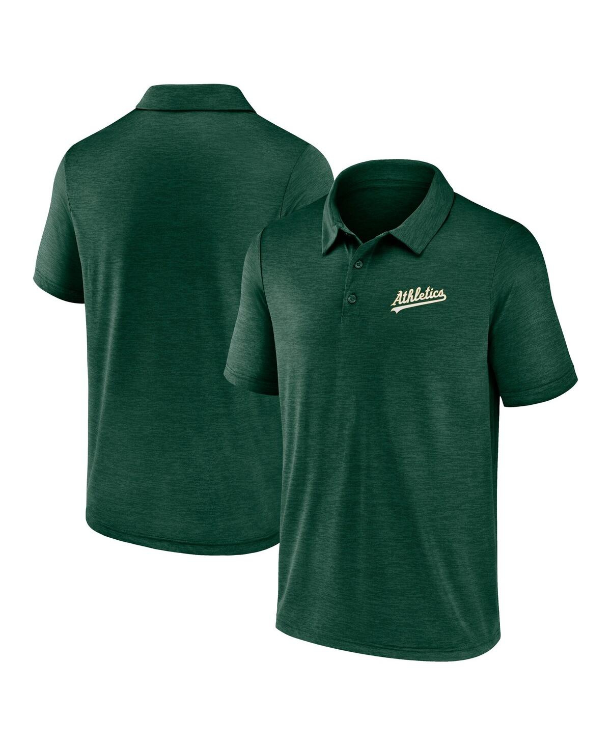 Click here for Fanatics Mens Green Athletics Unstoppable Polo Shi... prices