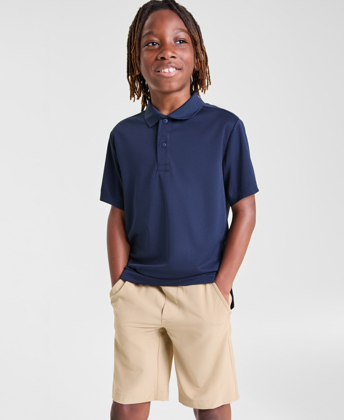 Click here for Nautica Big Boys Uniform Quick Dry Short Sleeve Pe... prices