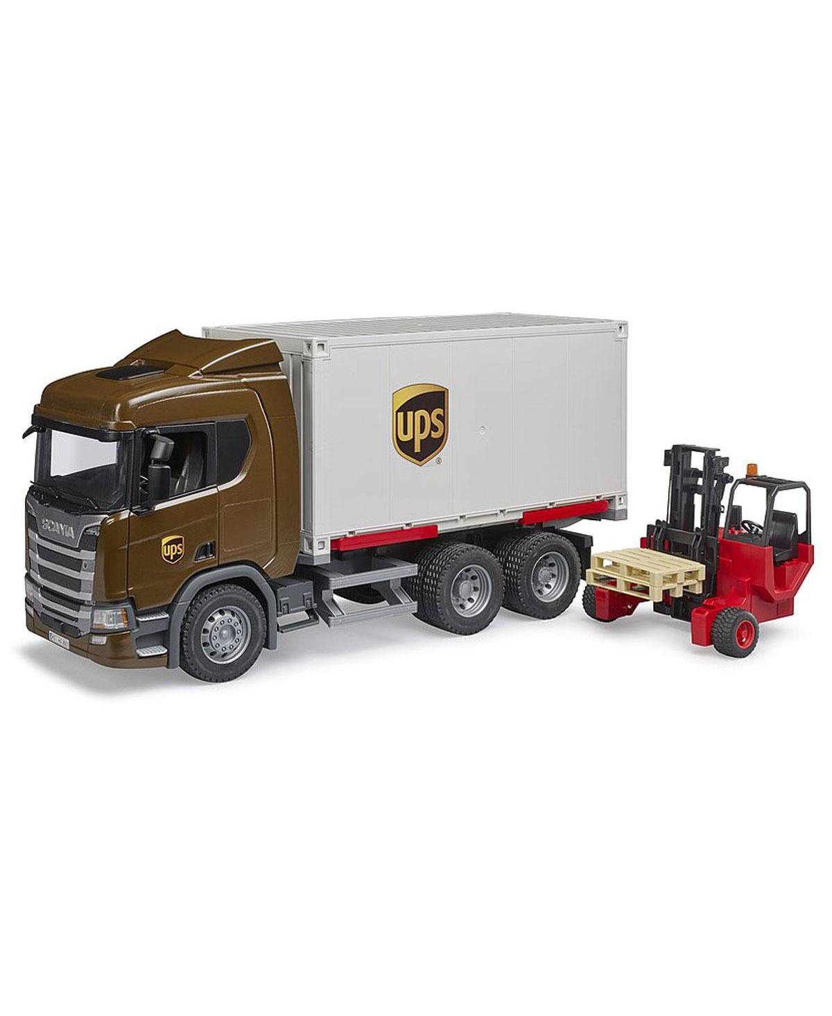 Click here for Bruder 1/16 Scania Super 560R Ups Logistics Truck... prices