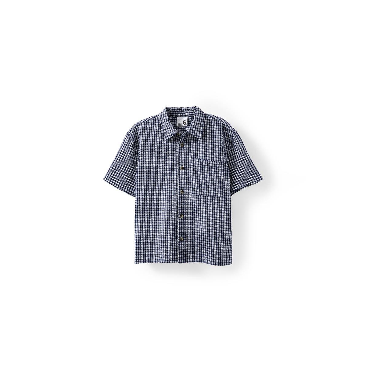 Click here for Cotton On Boys Carter Skate Shirt - Navy prices
