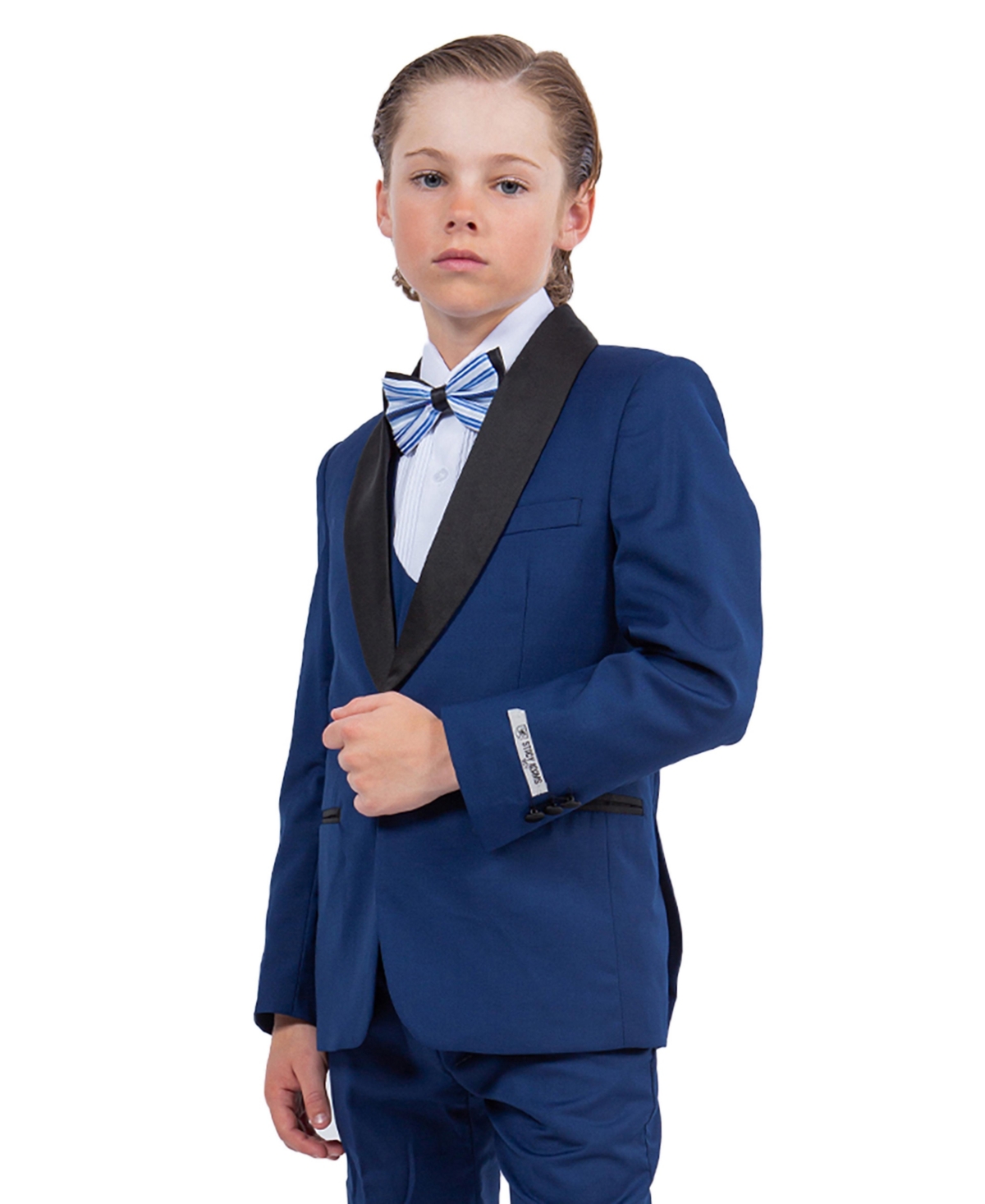 Click here for Stacy Adams Big Boys 5 Pc Tuxedos - Indigo prices