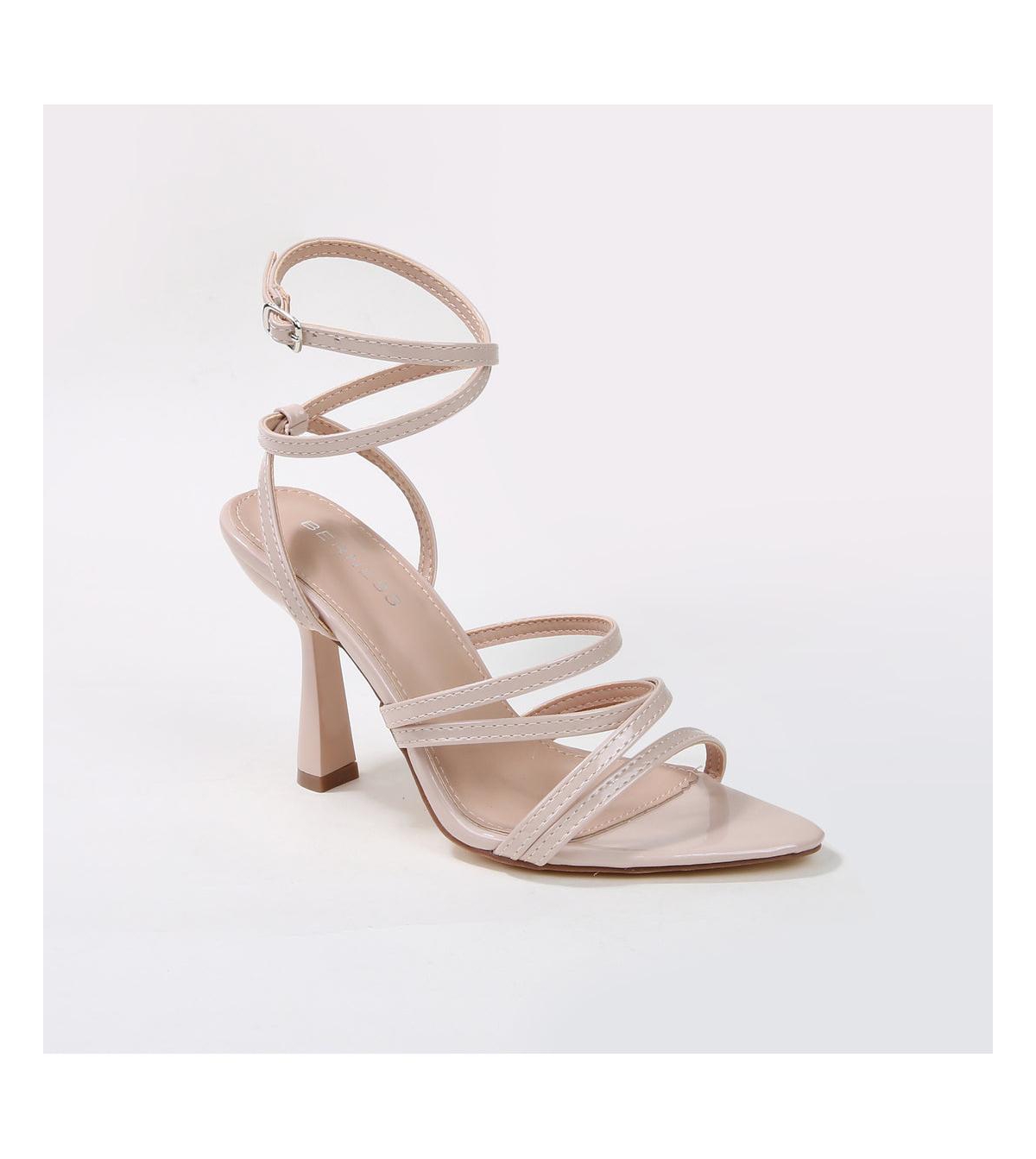 Click here for Ciana Ankle Strap Sandals - Beige prices