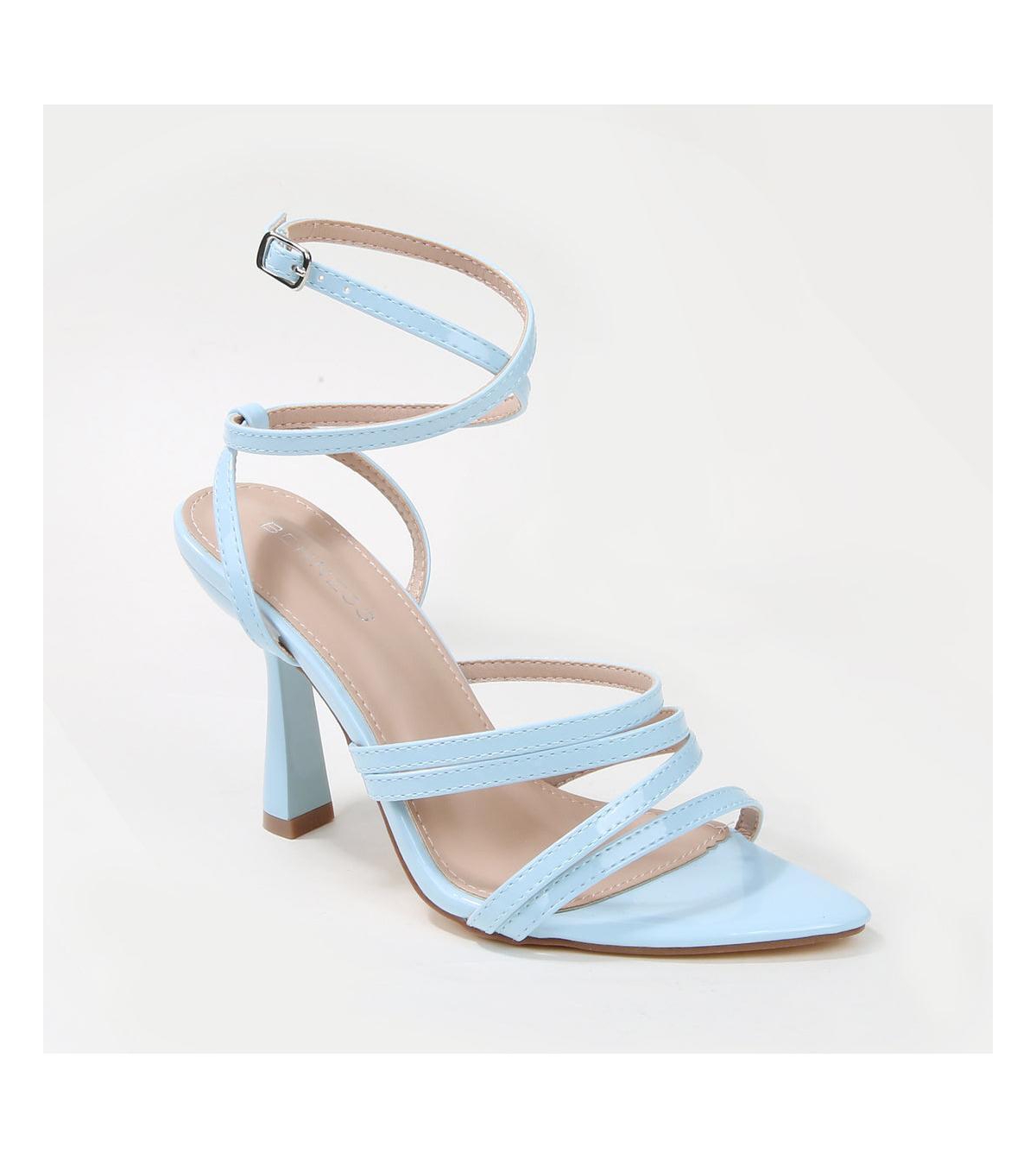 Click here for Ciana Ankle Strap Sandals - Blue prices