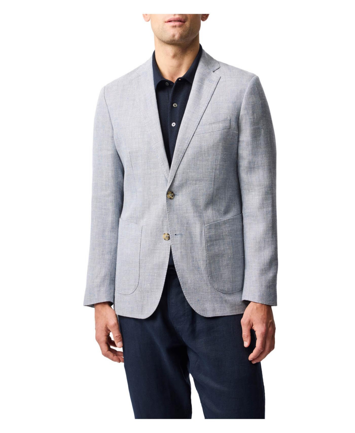 Click here for Rodd Gunn Mens The Cascades Slim Fit Jacket - Sky... prices