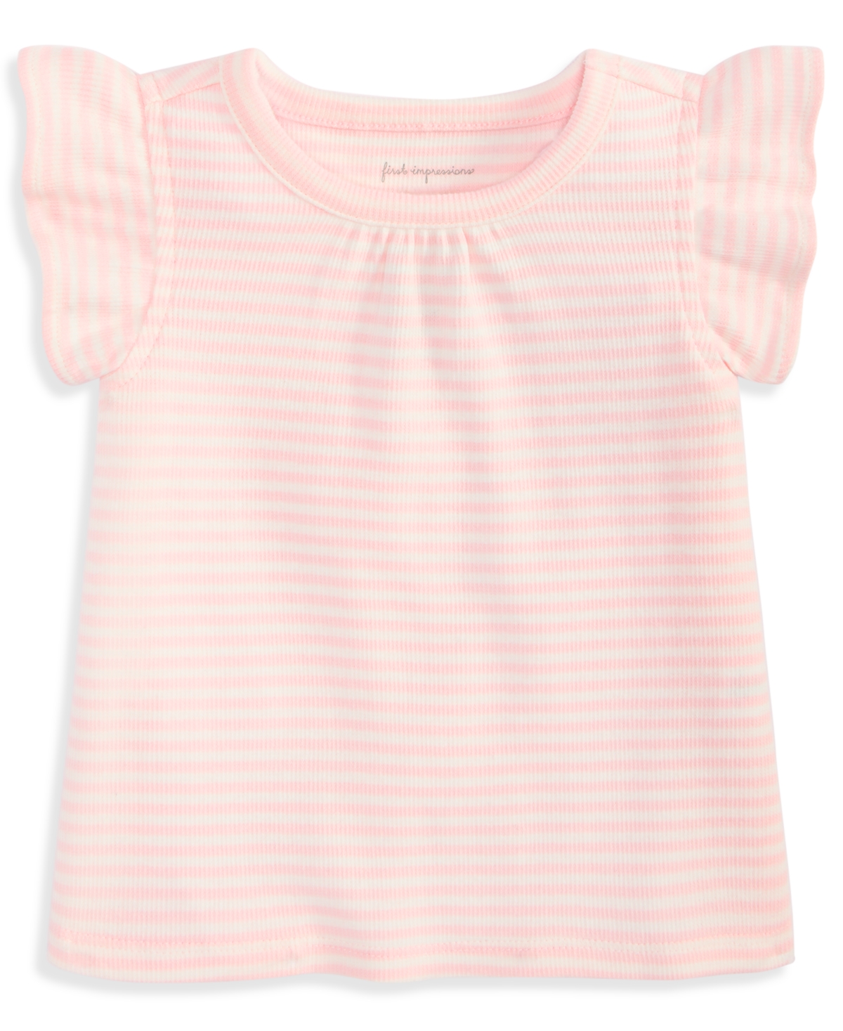 Click here for First Impressions Baby Girls Flutter Sleeve 3-24 M... prices