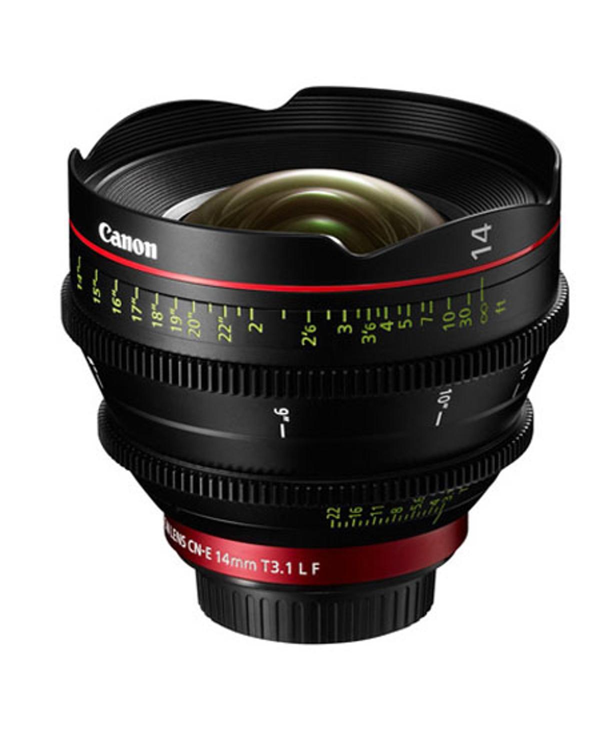 Click here for Canon Cinema Prime Cn-e 14mm T3.1 L F Lens for Can... prices