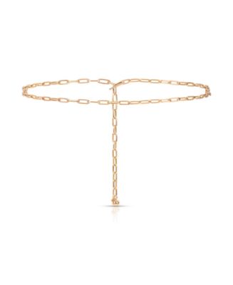 ETTIKA Paperclip Chain Hip Belt - Macy's