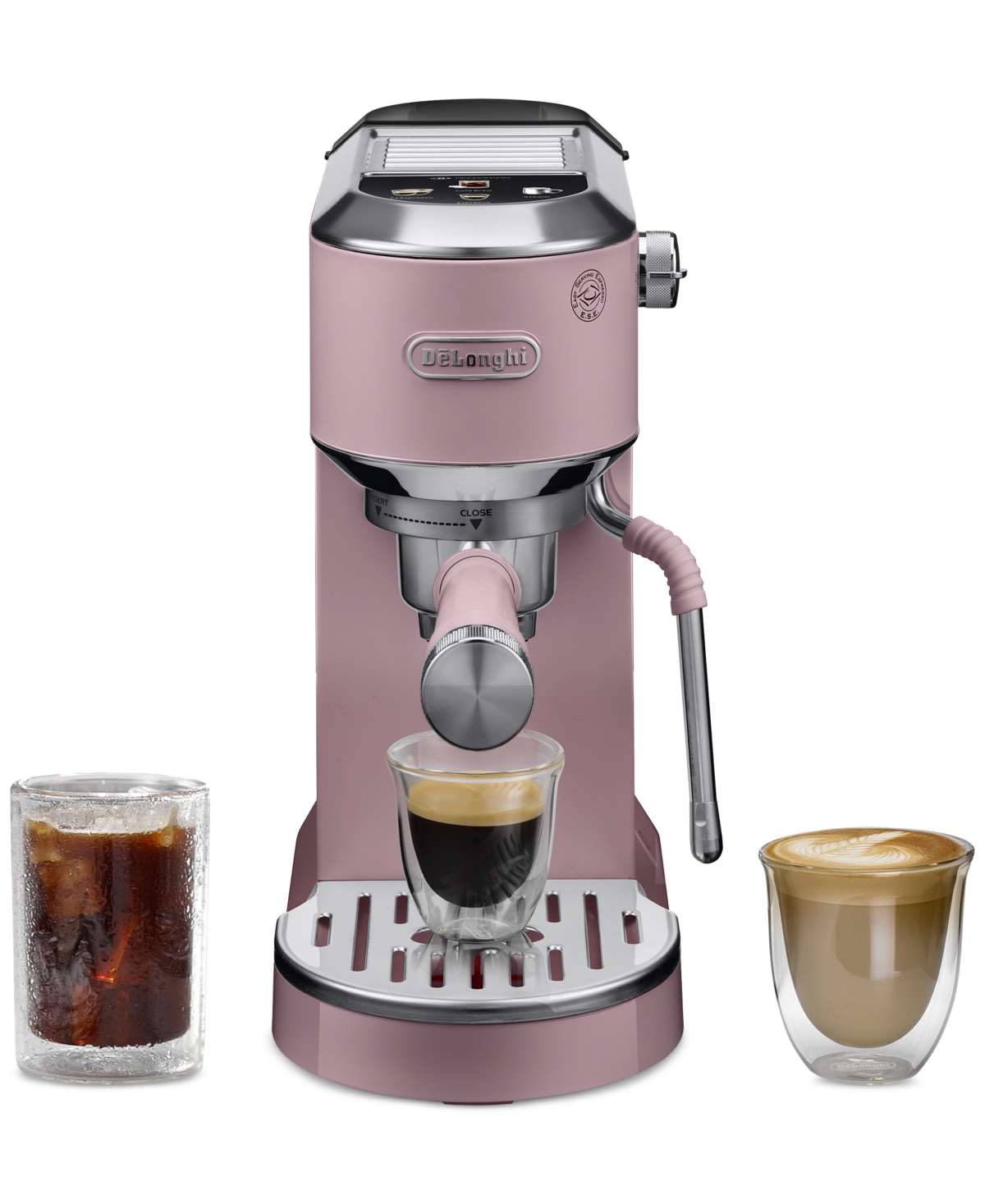 Click here for DeLonghi Dedica Duo Espresso Machine - Rose prices