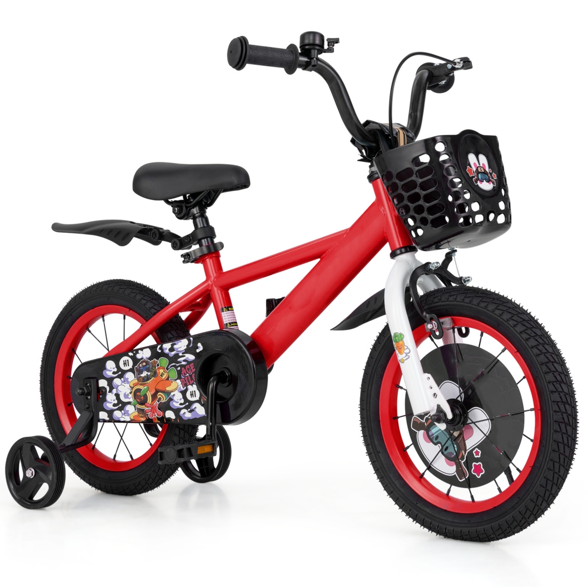 Click here for Kids Bike Adjustable with Storage Basket and Doubl... prices