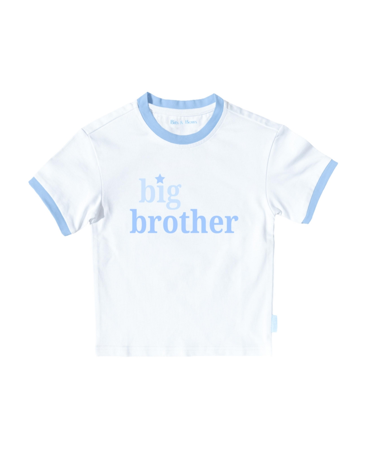 Click here for Bits & Bows Boys Big Brother Crewneck T-Shirt - Bl... prices