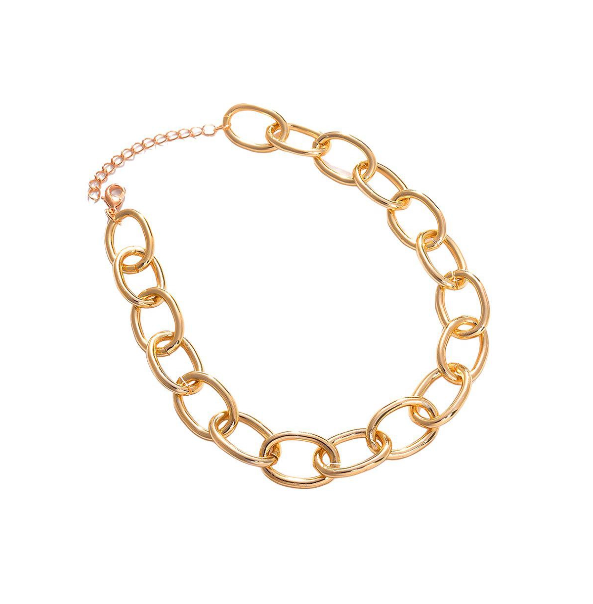 Click here for Sohi Womens Link Chain Necklace - Gold prices