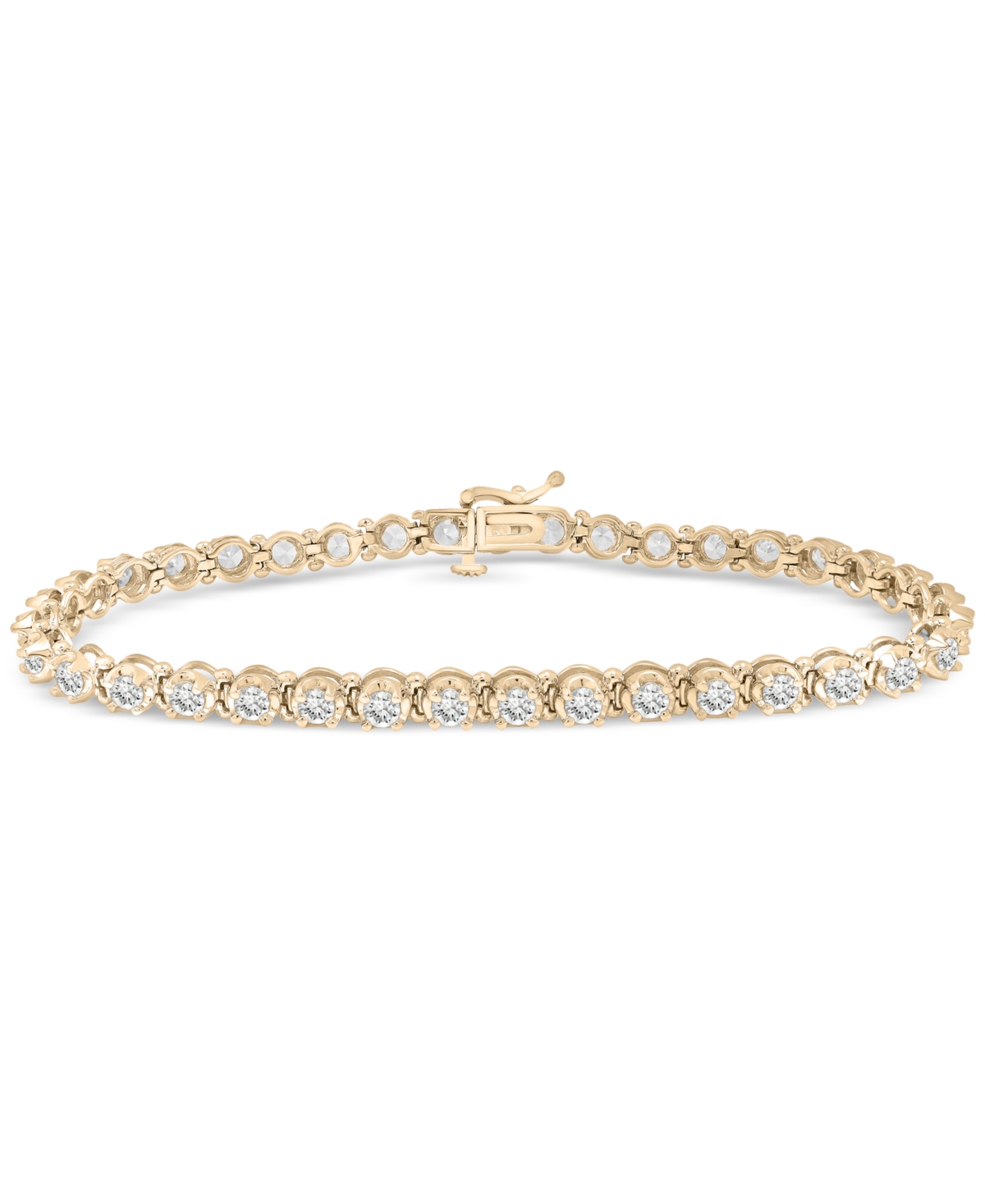 Click here for Diamond Bracelet (3 ct. t.w.) in 14k White Gold or... prices