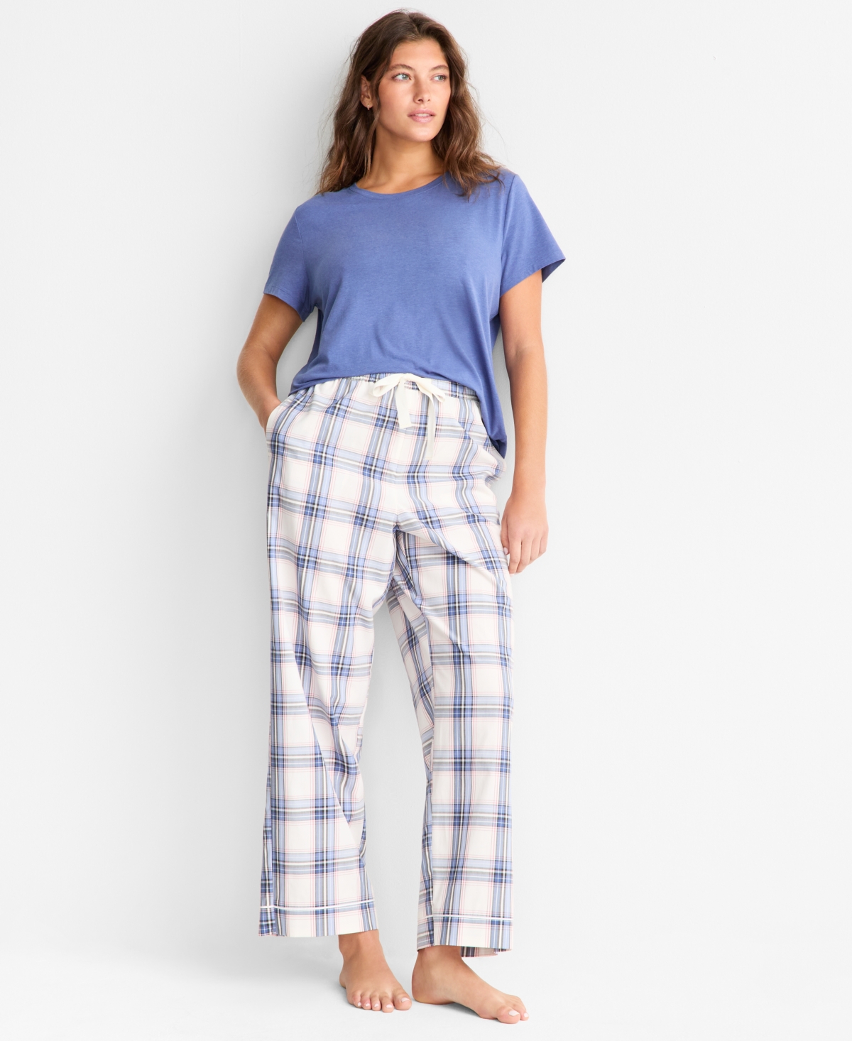 Click here for State of Day Womens Poplin Pajama Pants  Xs-3X  Ma... prices