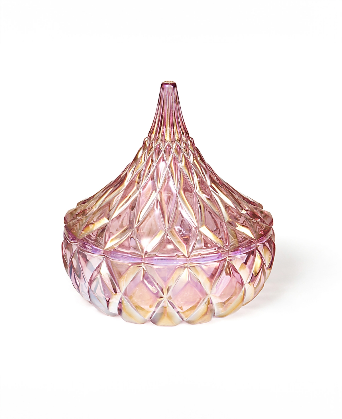 Click here for Godinger Candy Dish  Blush Hersheys Kiss - Blush prices