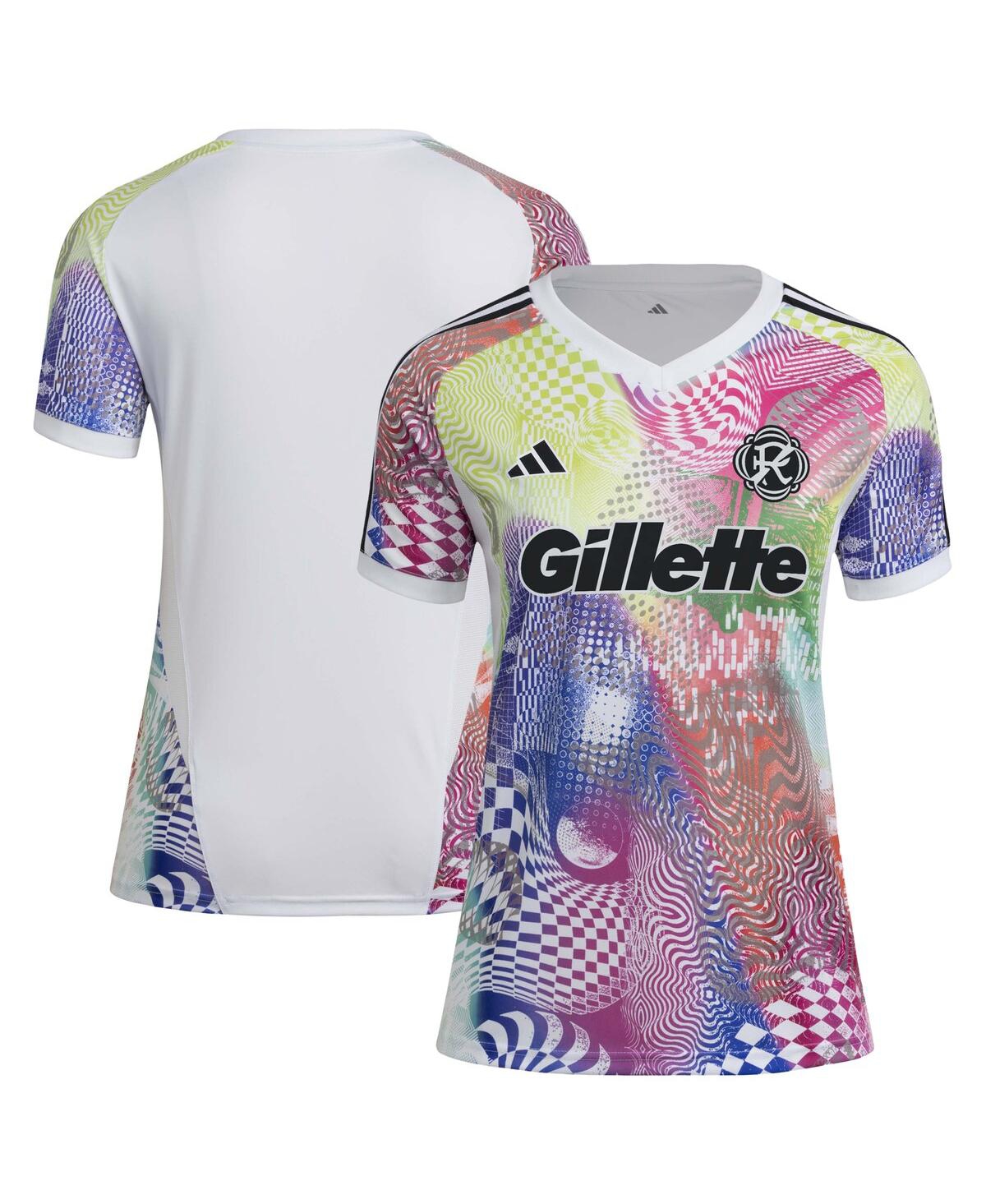 Click here for Adidas Womens White New England Revolution 2025 Pr... prices