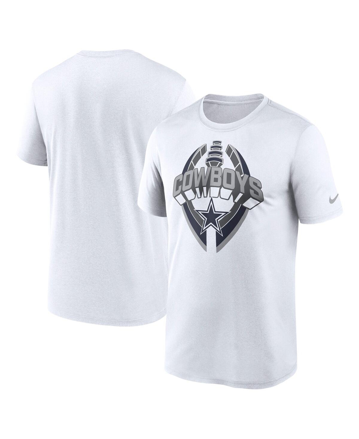 Click here for Nike Mens White Dallas Cowboys Legend Icon Perform... prices