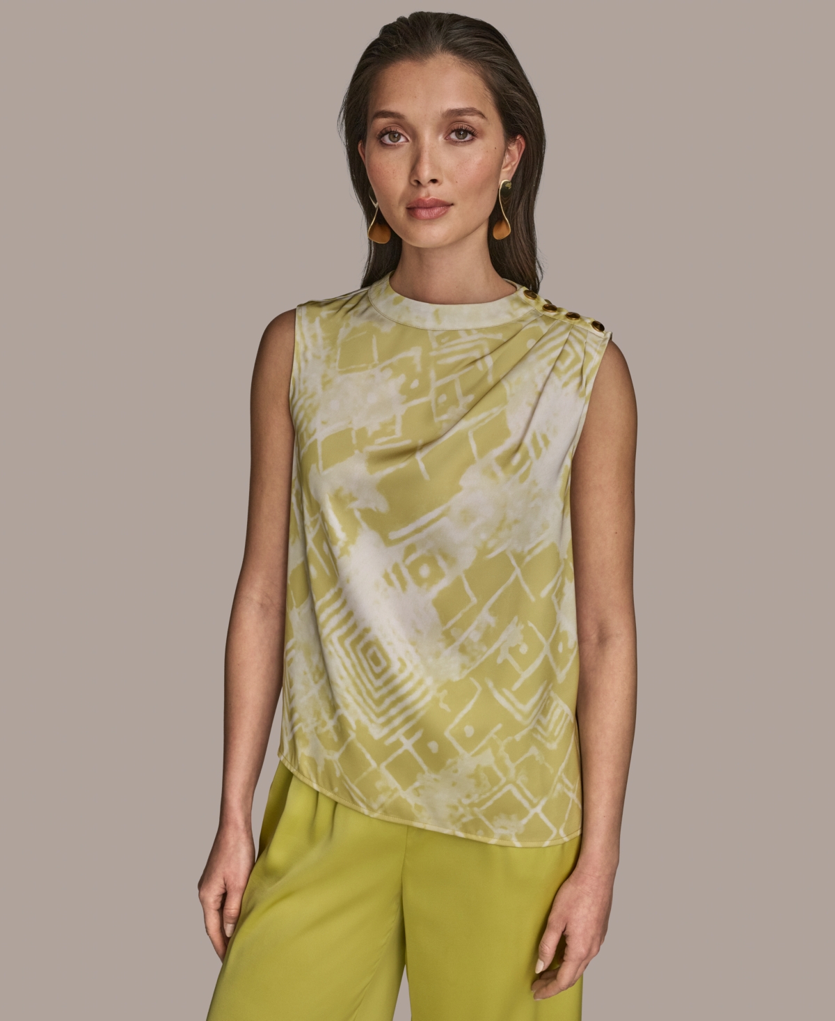 Click here for Donna Karan New York Petite Shoulder-Button Sleeve... prices