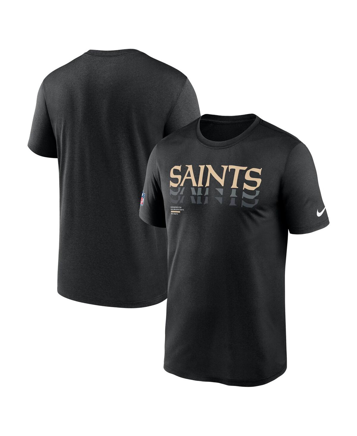 Click here for Nike Mens Black New Orleans Saints Wordmark Block... prices