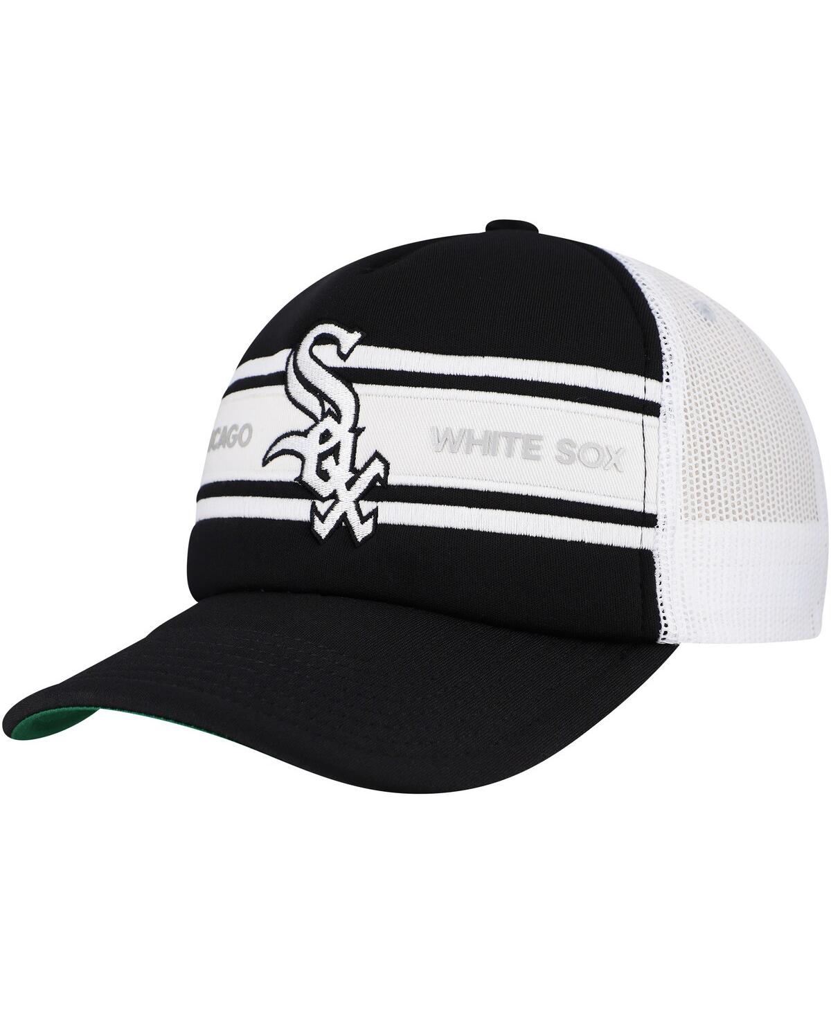 Click here for Mitchell & Ness Mens Black Chicago White Sox Sidel... prices