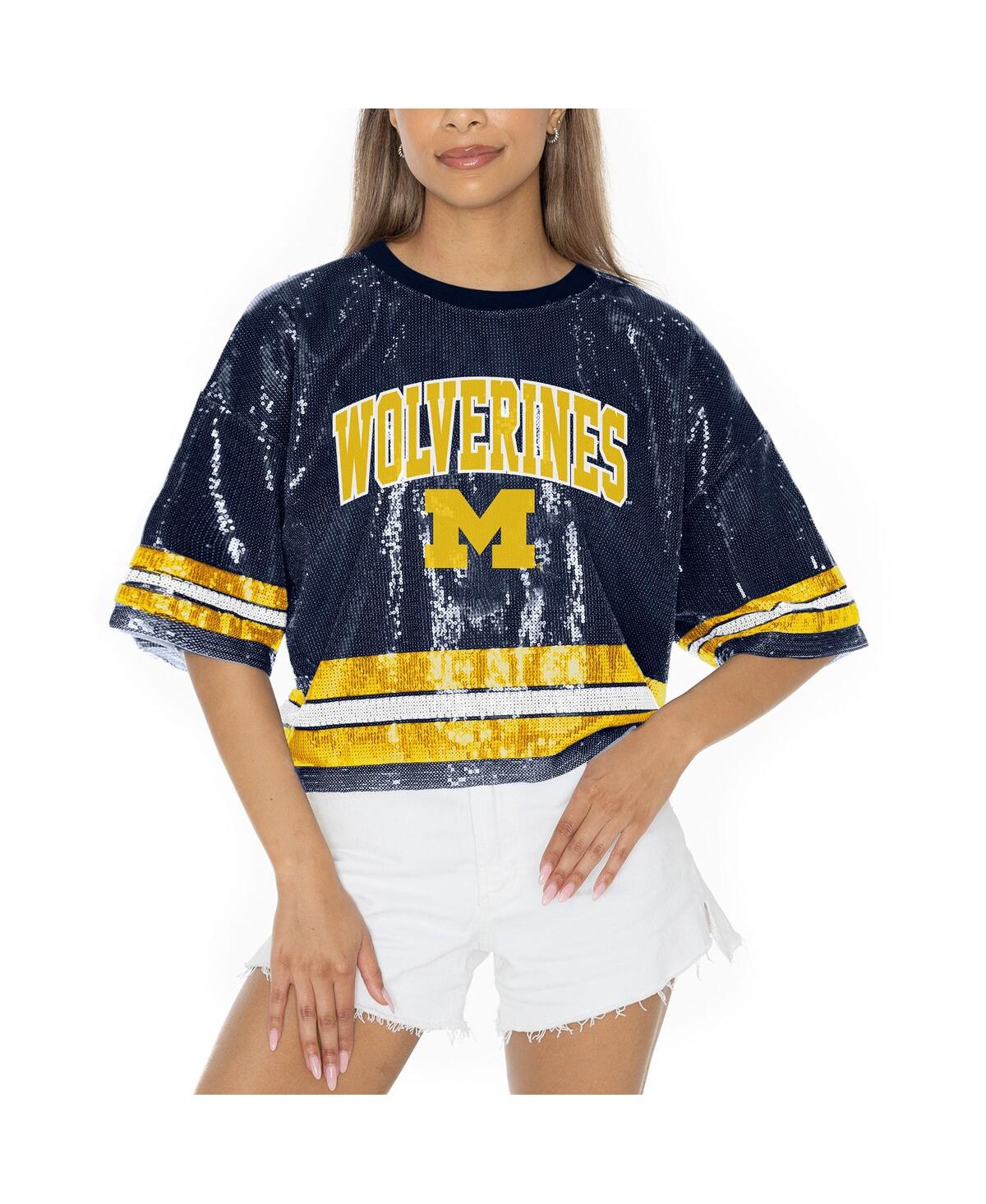 Click here for Gameday Couture Womens Navy Michigan Wolverines Se... prices
