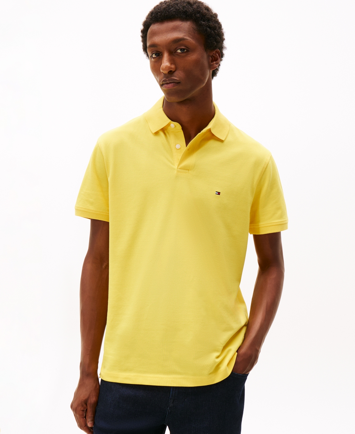 Click here for Tommy Hilfiger Mens Cotton Classic Fit 1985 Polo -... prices