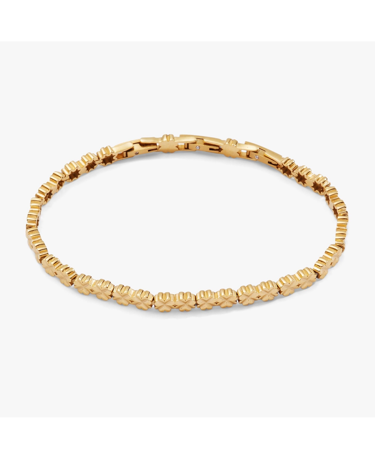 Click here for Alex and AniLucky Clover Tennis Bracelet - Gold prices
