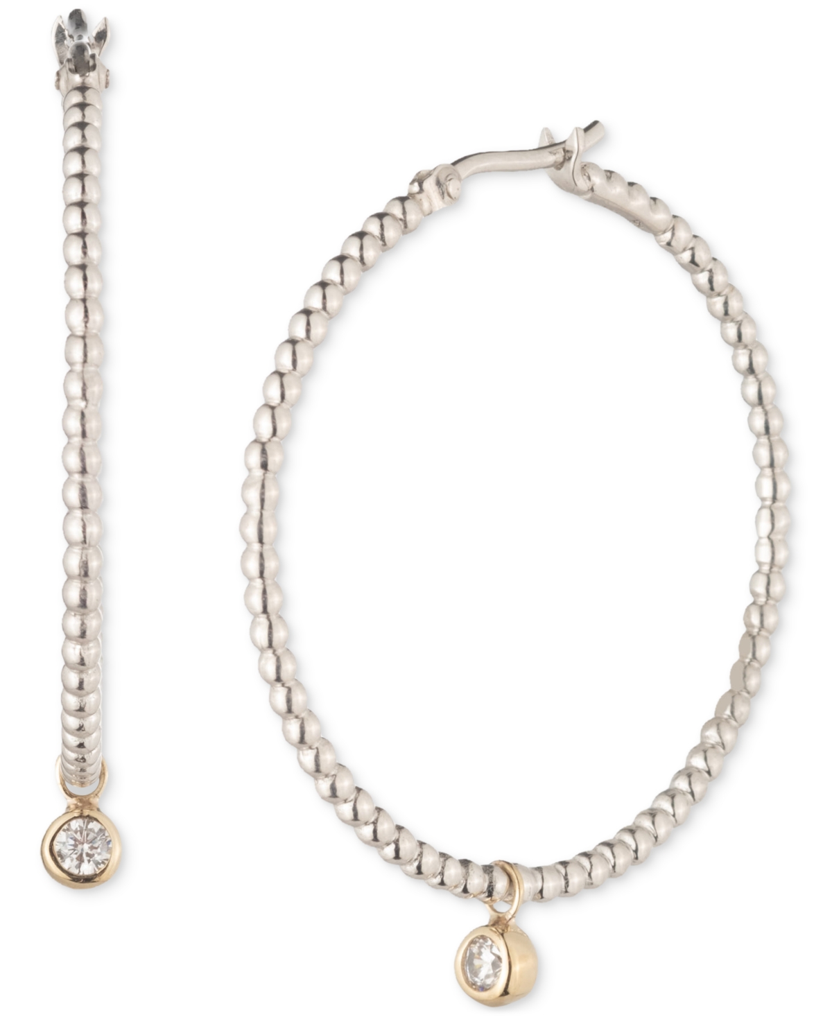 Click here for Lauren Ralph Lauren Two-Tone Cubic Zirconia Beaded... prices