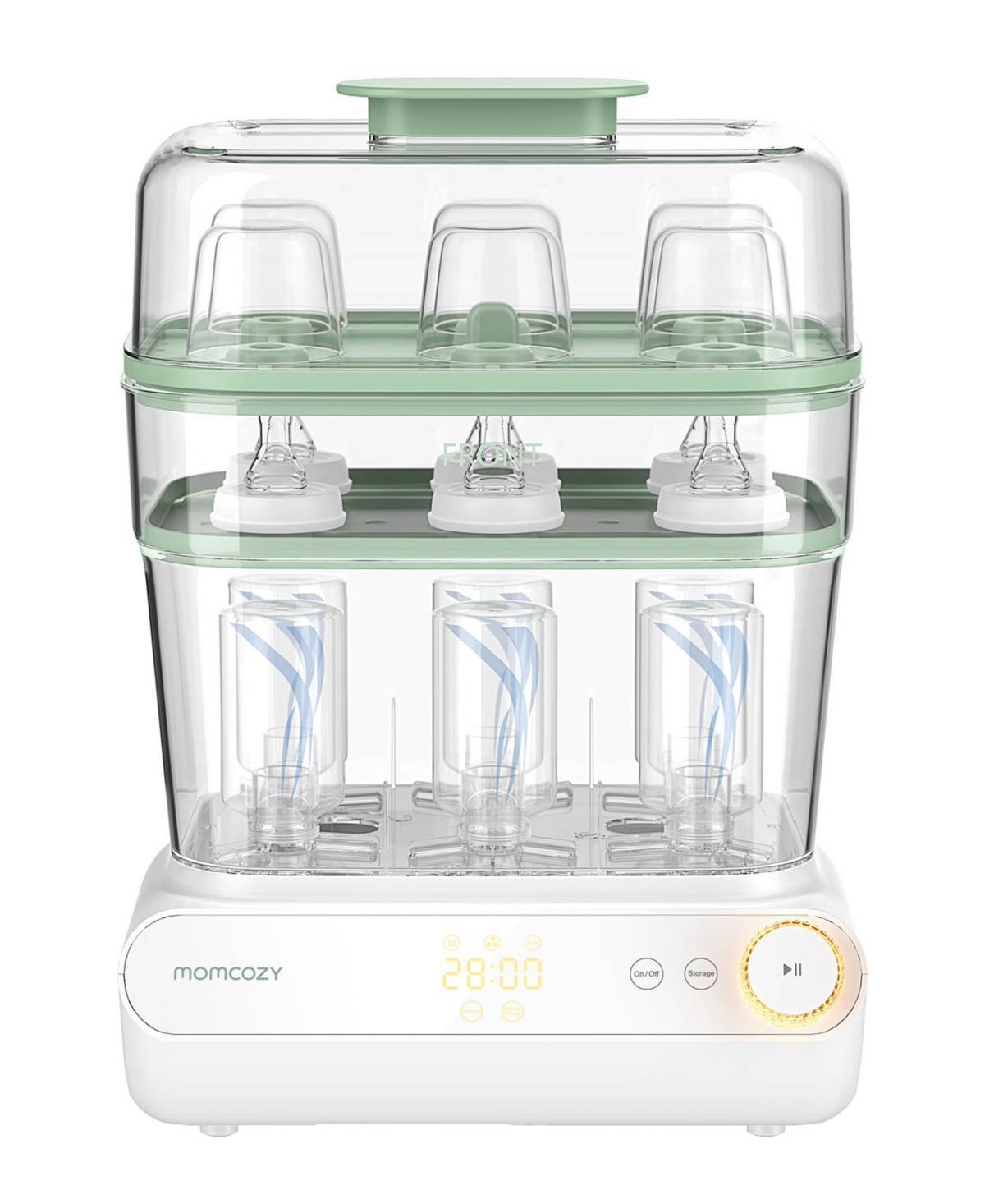 Click here for Momcozy 3 Layers Large Bottle Sterilizer and Dryer prices