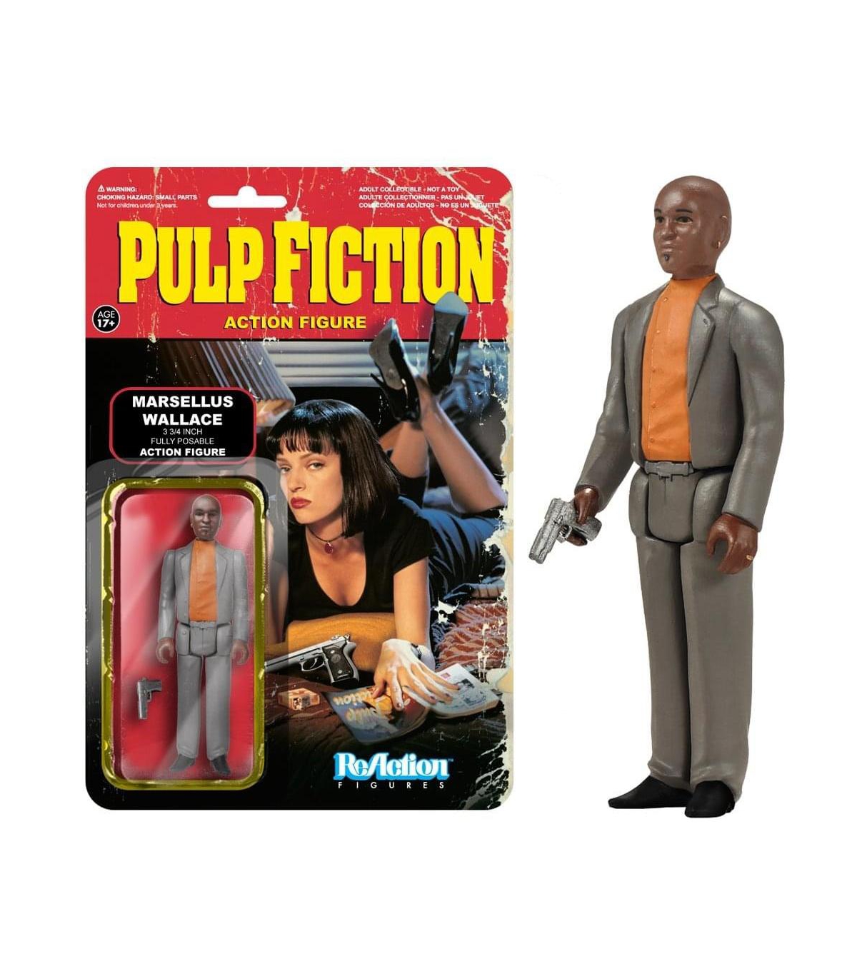 Click here for Funko ReAction Pulp Fiction Marsellus Wallace Acti... prices