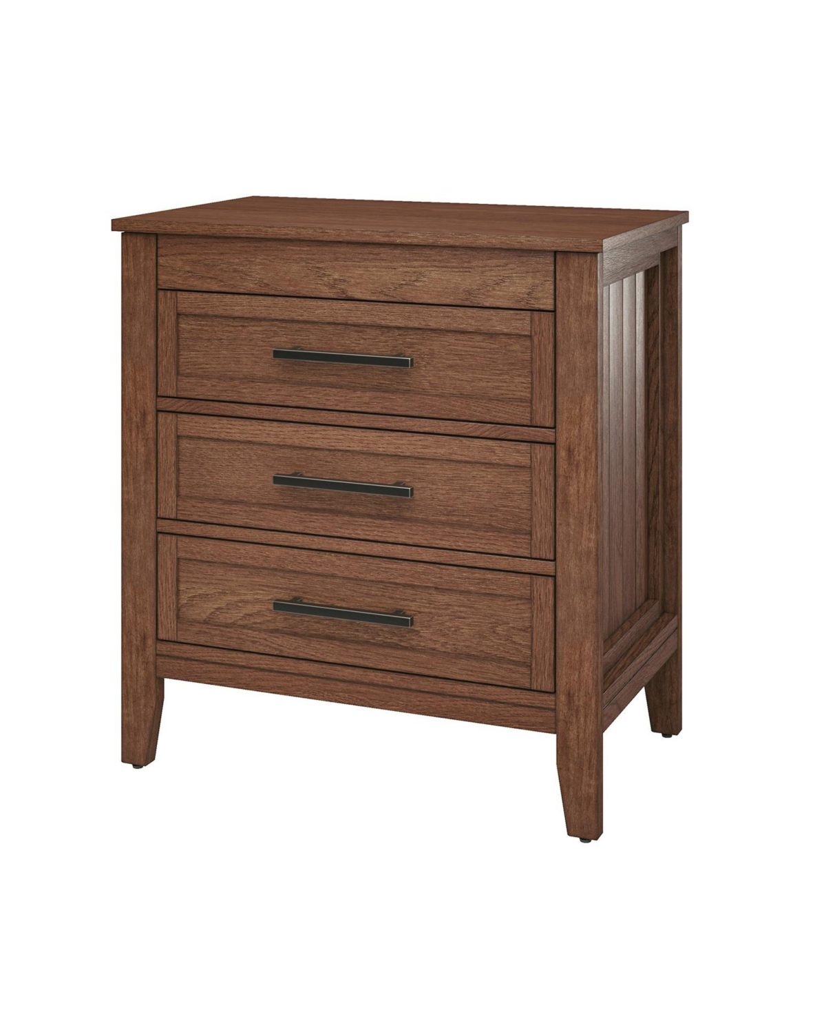 Click here for Hulala HomeTheresa Transitional 3-Drawer Nightstan... prices