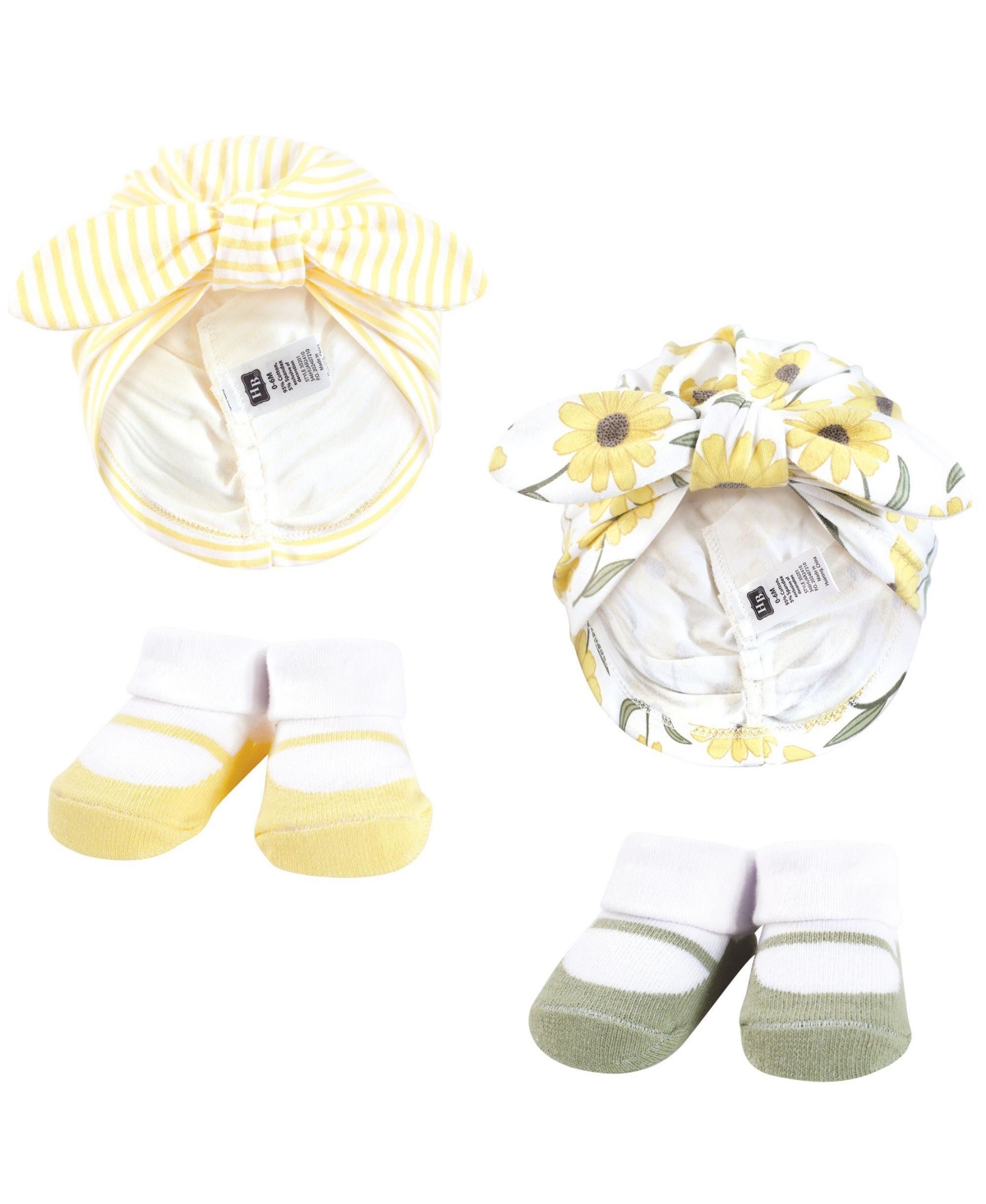 Click here for Hudson Baby Baby Girls Hudson Turban and Socks Set... prices