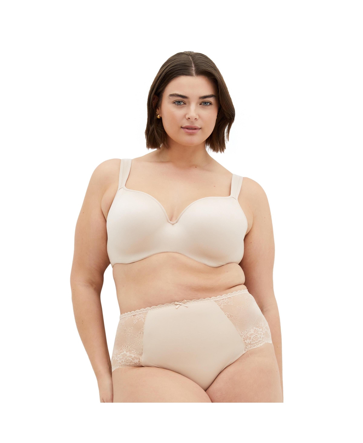 Click here for City Chic Plus Size Smooth & Chic Balconette T-Shi... prices