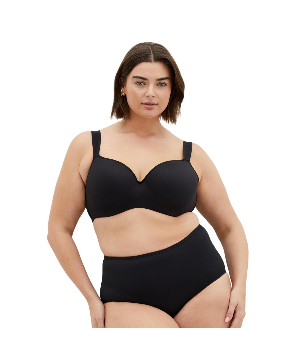 Click here for City Chic Plus Size Smooth & Chic Balconette T-Shi... prices