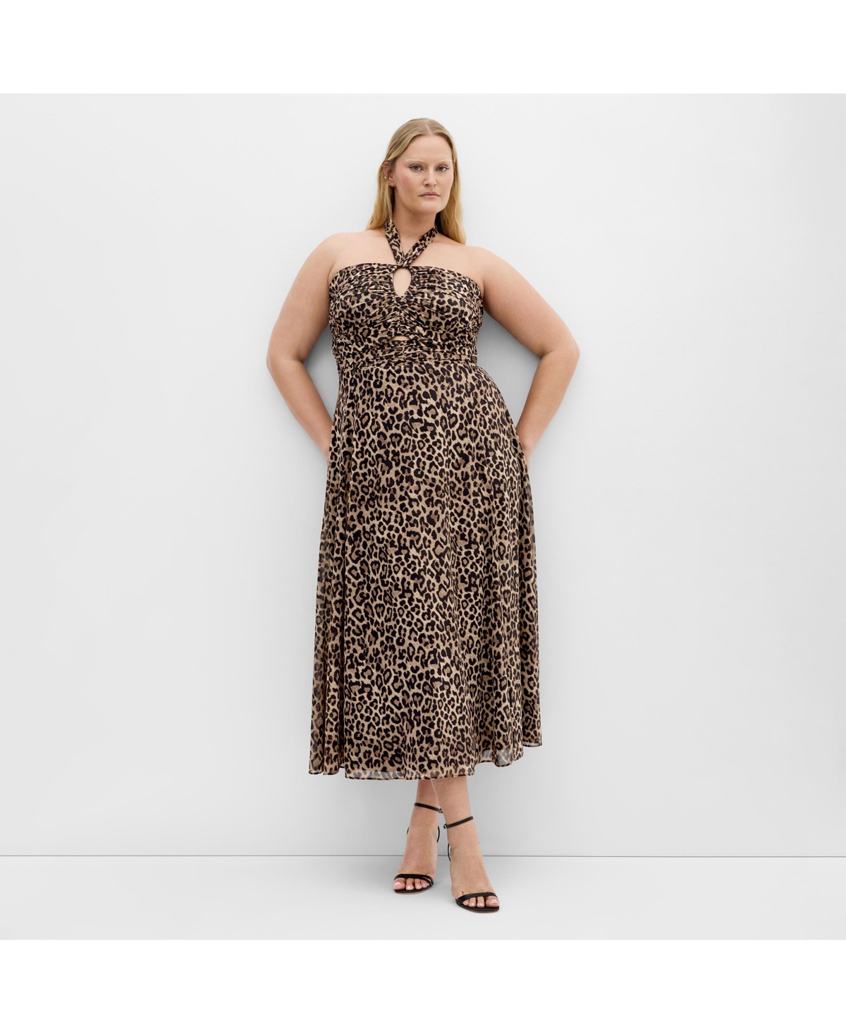 Click here for City Chic Plus Size Everlee Animal Print Maxi Dres... prices