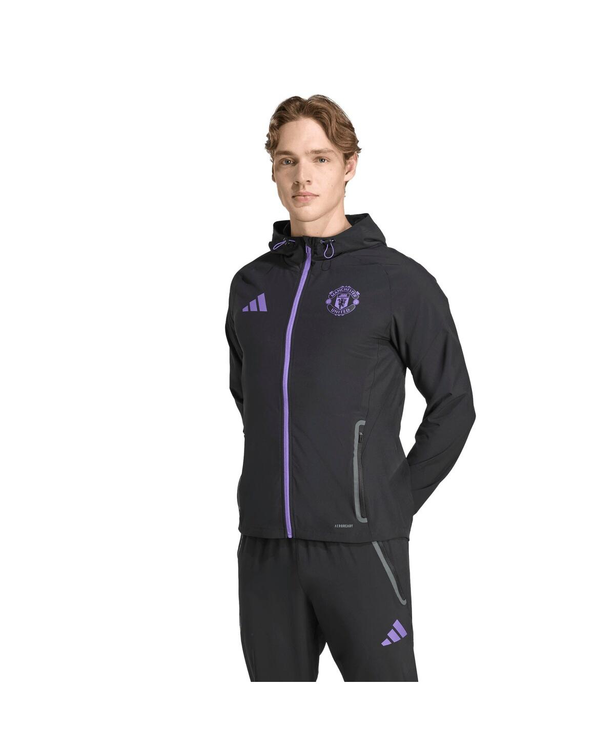 Click here for Adidas Mens Black Manchester United 2025/26 Tiro V... prices