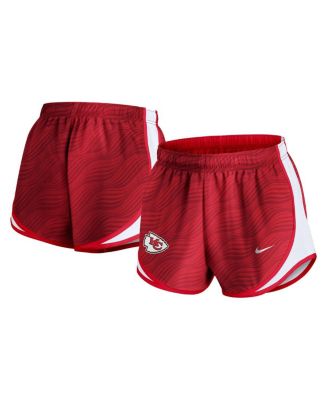 Nike Women's Red Kansas City Chiefs Tempo Performance Shorts - Macy's
